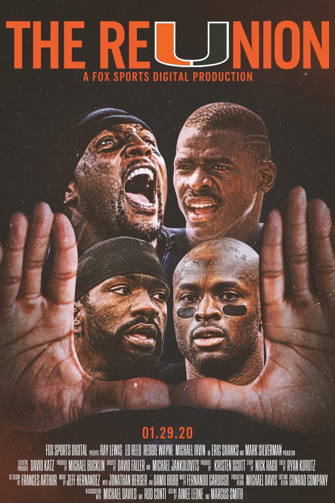 Miami Legends Ray Lewis, Ed Reed, Reggie Wayne and Michael Irvin ...