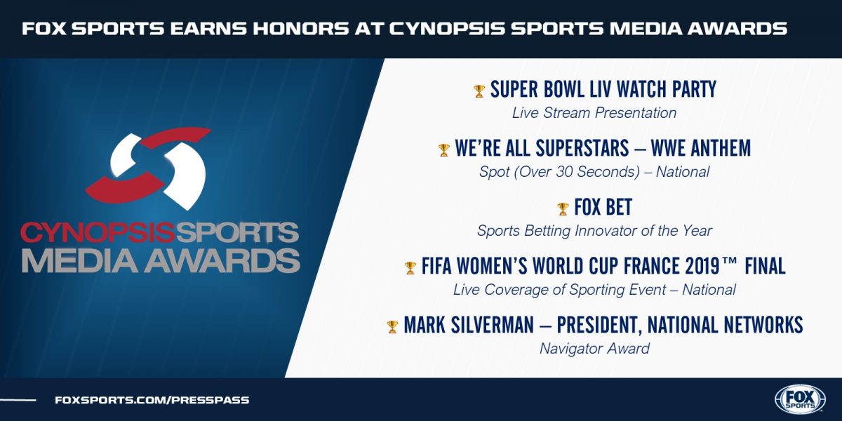 FOX Sports Earns Honors at Cynopsis Sports Media Awards - Fox Sports ...