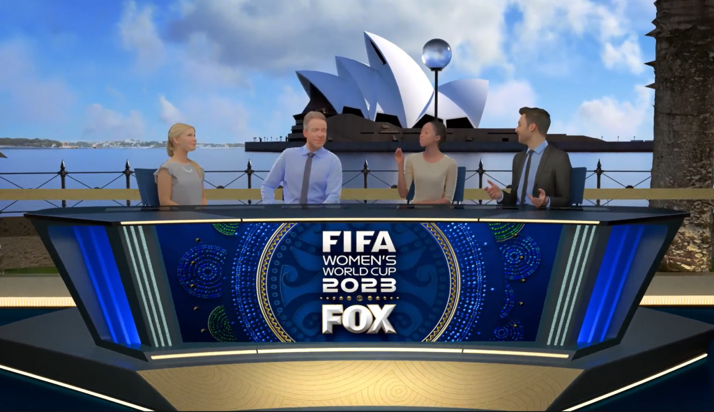 FOX Sports’ FIFA Women’s World Cup Australia & New Zealand 2023™ Studios on Campbells Cove in ...