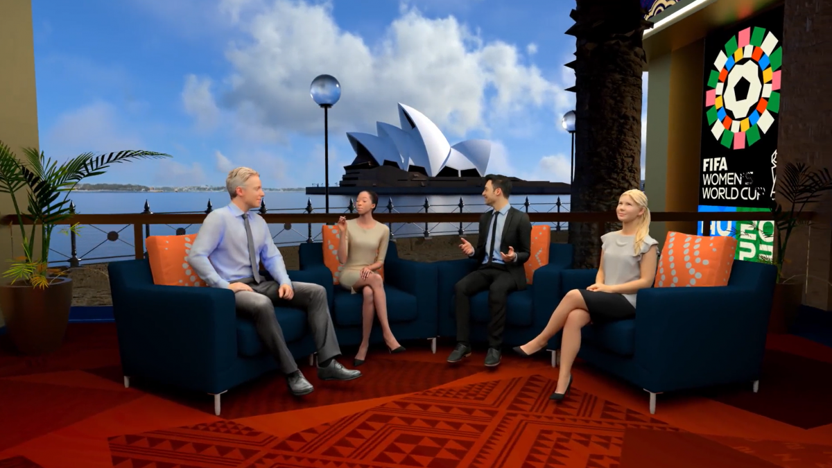 FOX Sports’ FIFA Women’s World Cup Australia & New Zealand 2023™ Studios on Campbells Cove in ...