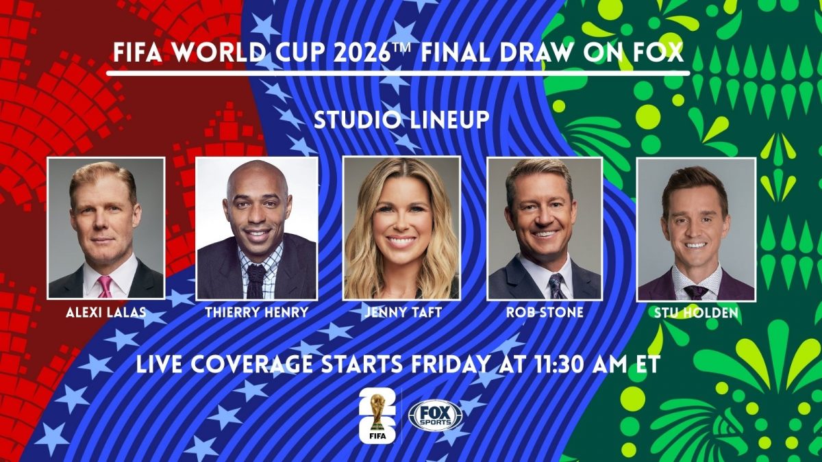 FIFA World Cup 2026 Final Draw on FOX Studio Lineup - Fox Sports Press Pass
